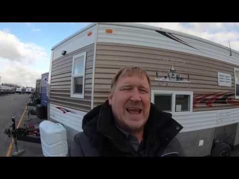 Michael's 2020 Ice Castle 17' RV Hybrid Toy Hauler Fish House. Thanks ...