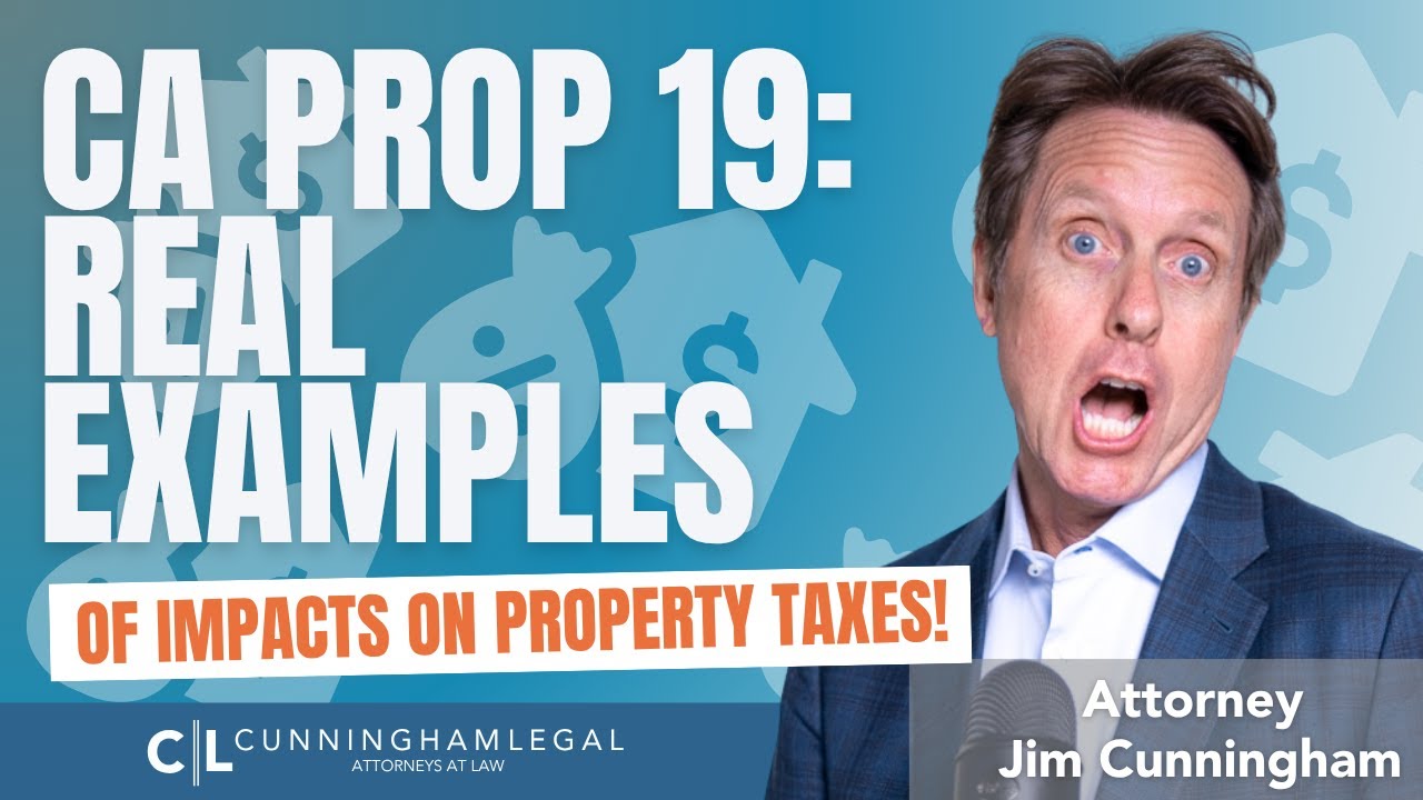 CA Prop 19 REAL EXAMPLES of Impacts on Property Taxes! - YouTube