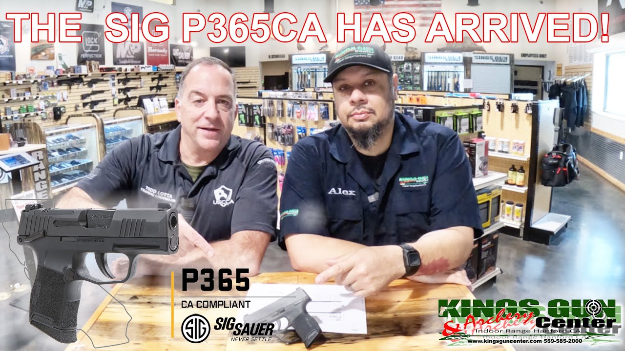 We shoot the Sig Sauer P365 today. the brand new gun released to ...