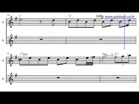 Over The Rainbow Bb Tenor Soprano Sax Sheet Music kenny g - YouTube