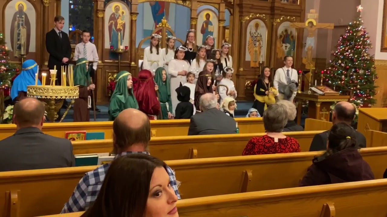 Holy Trinity Byzantine Catholic Church Christmas Program 2019 - YouTube