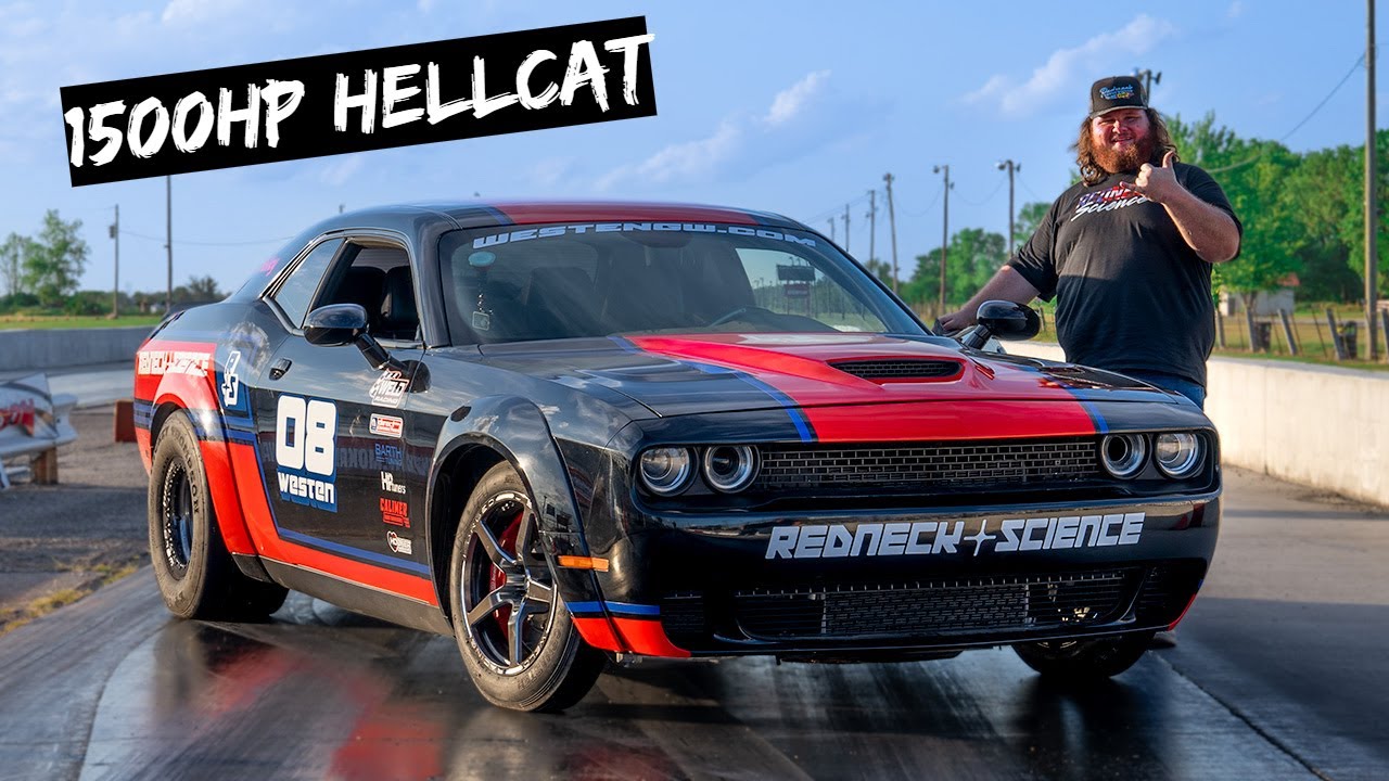 I Built a 1500HP Hellcat Race Car In 2 Weeks - YouTube