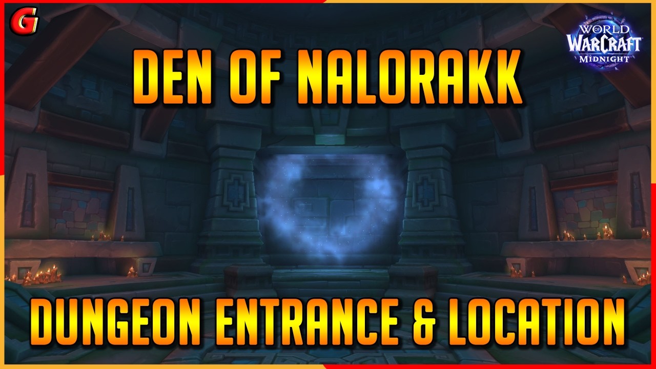 Den of Nalorakk Dungeon Entrance & Location - Midnight - World of ...