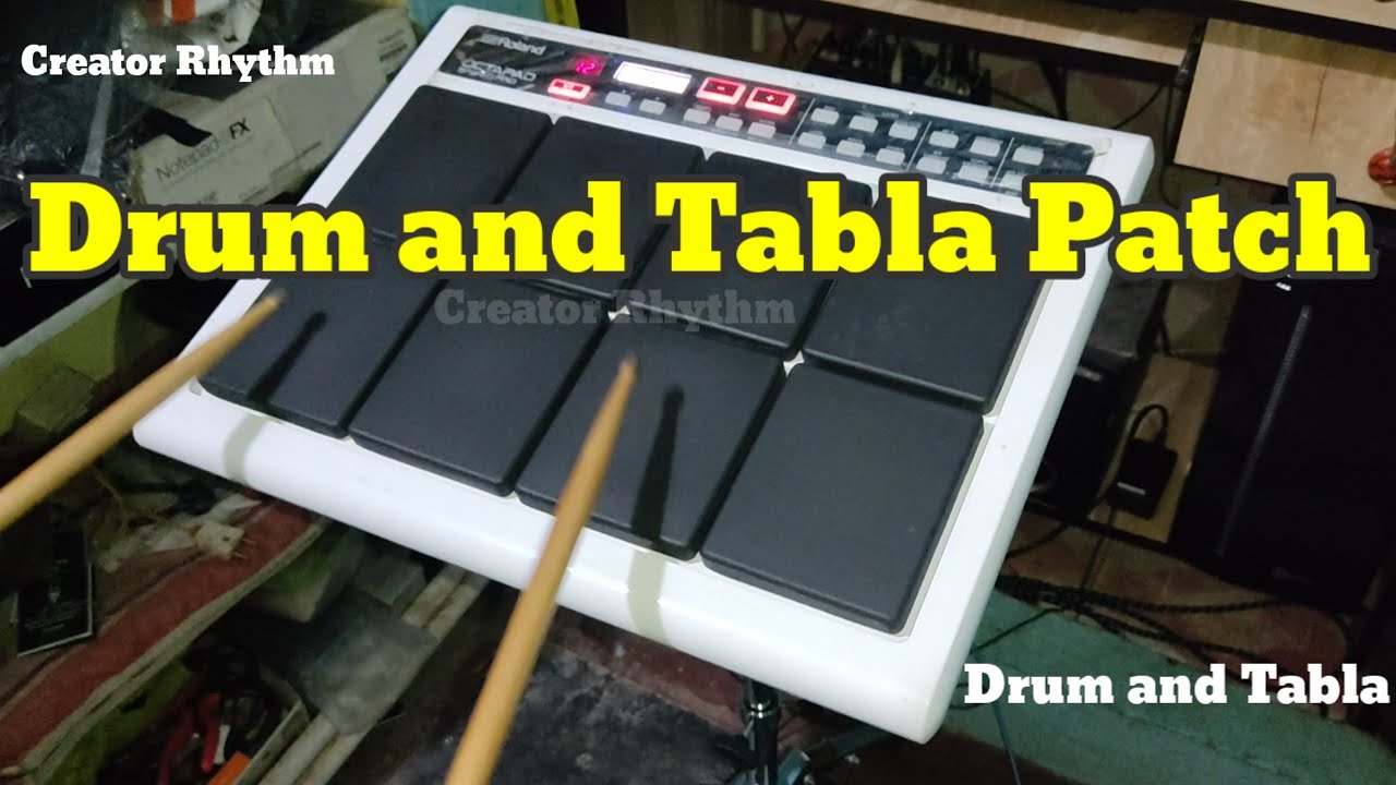 Tabla And Drum Patch | Spd 20 Pro| #creatorrhythm - YouTube