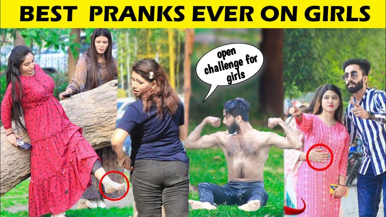 Best Ever Reaction Prank On Girls @decentboysprank - YouTube