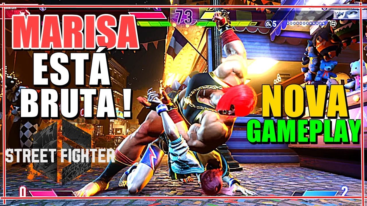 SF6 - MARISA VS MANON - NOVA GAMEPLAY !! - YouTube
