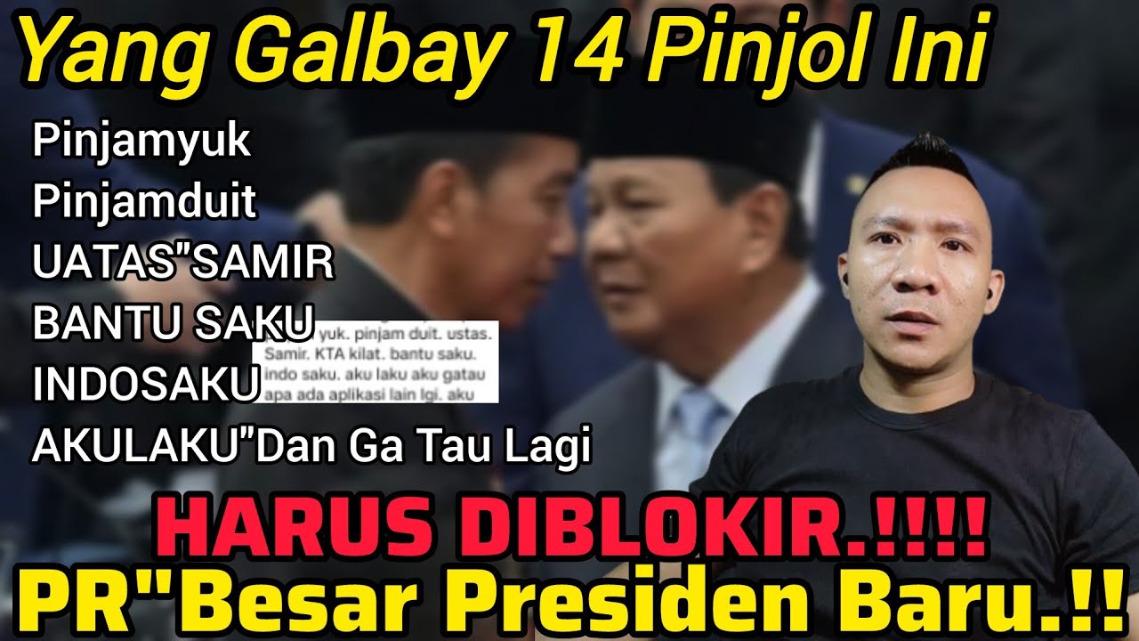 HARI INI!! YANG GALBAY 14 PINJOL INI‼️,AKULAKU PINJAM DUIT PINJAMYUK ...