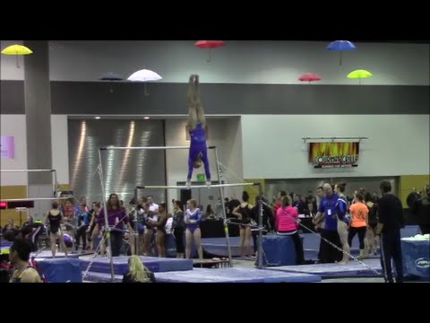 Marie Ong 2015 Level 10 Gymnastics - Charity Choice (Bars) - YouTube