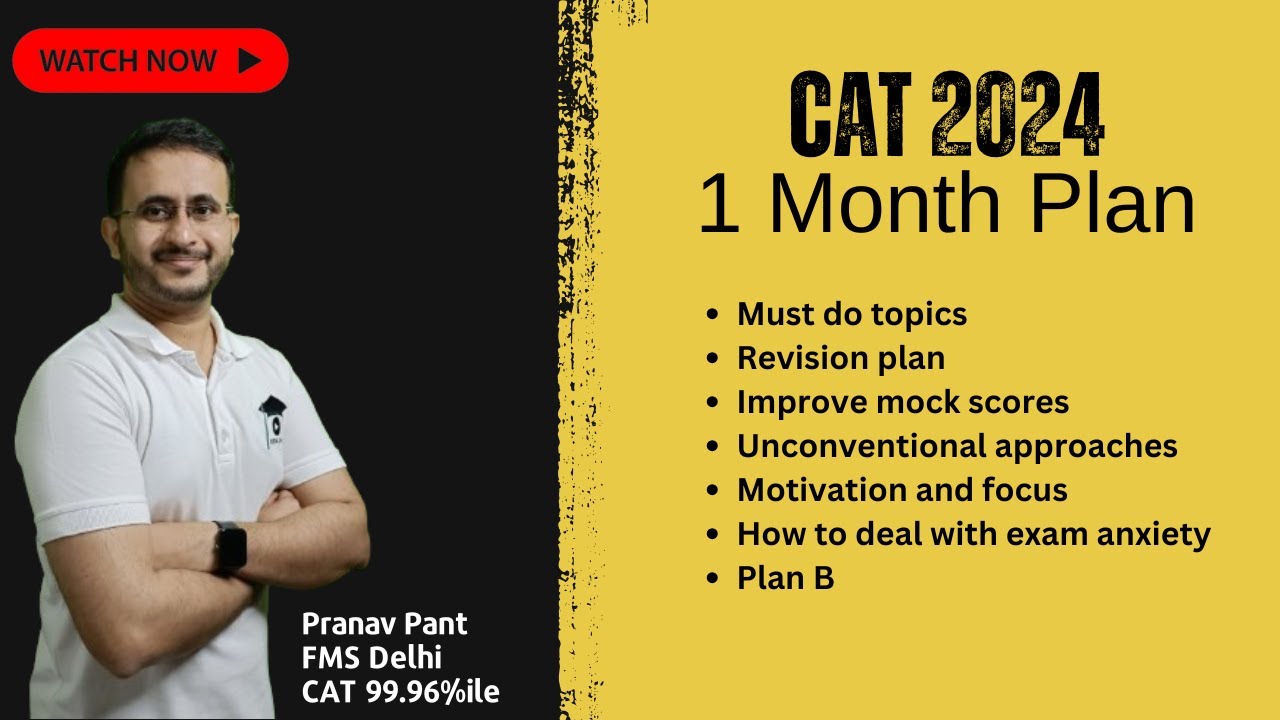 Crack CAT 2025: Secret Strategies for Success from serial 99 percentiler | Tips to crack CAT ...