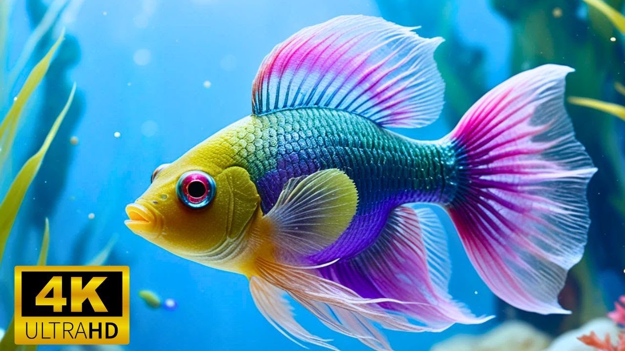 24 Hours Of Beautiful Coral Reef Fish 4K (ULTRA HD) - Relaxing Ocean ...