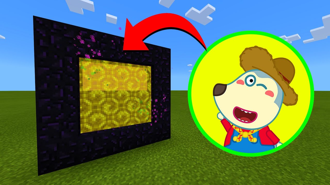 How To Make A Portal To The Wolfoo Dimension in Minecraft! - YouTube