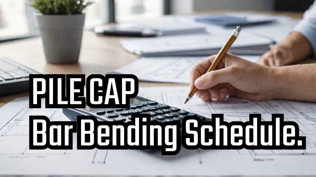 How to prepare pile cap bar bending schedule ? Step by Step Guide ...