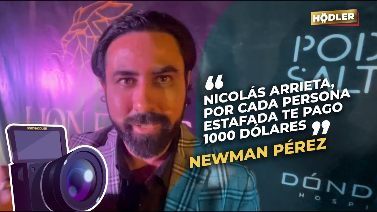 Nicolás Arrieta, por cada persona estafada, te pago 1.000 dólares - YouTube