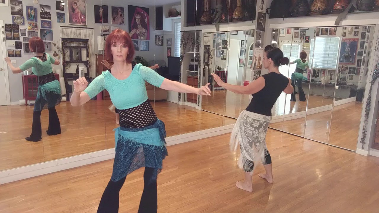 Beginning Level Belly Dance Lesson: Warm Up with Meleah, Meleah.com ...