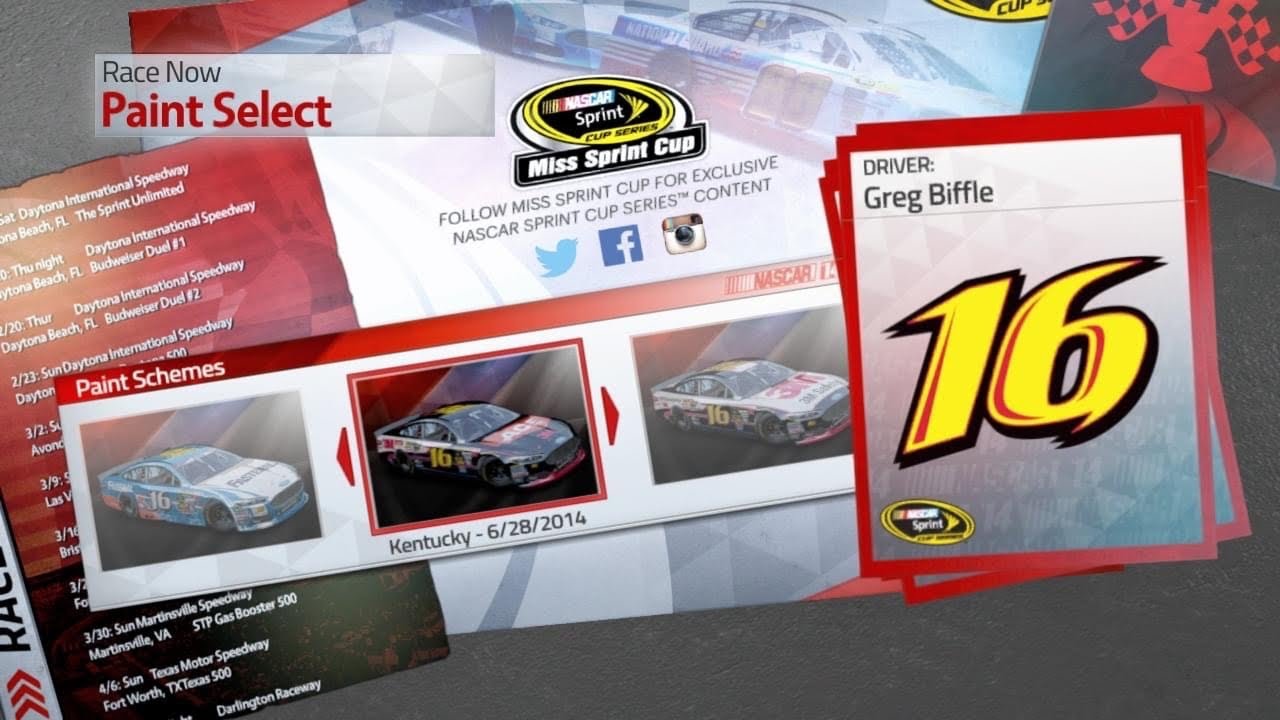 NASCAR '14 - Greg Biffle at Bristol (2014 Ace) - YouTube