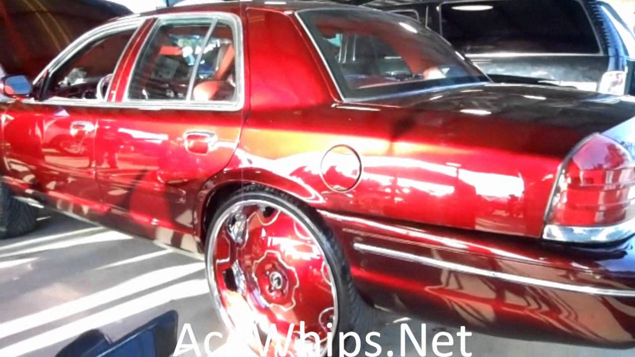 AceWhips.NET- Ford Crown Vic on 26" Fiore Forgiatos at the 2011 Florida ...