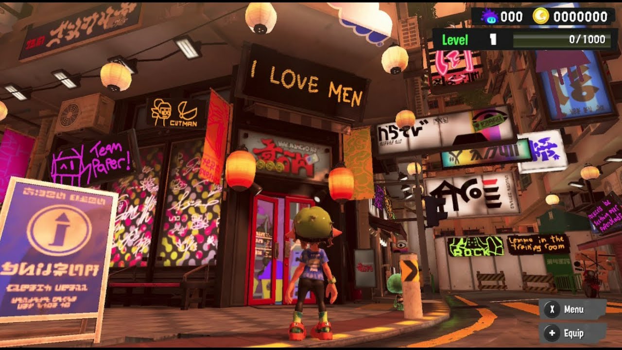 Splatoon 3's Lobby is Hilarious - YouTube