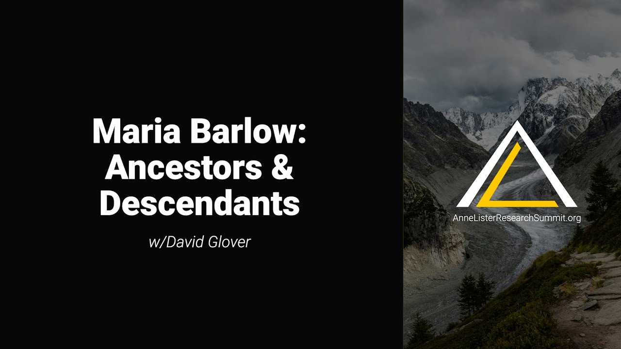 Maria Barlow: Ancestors and Descendants - YouTube