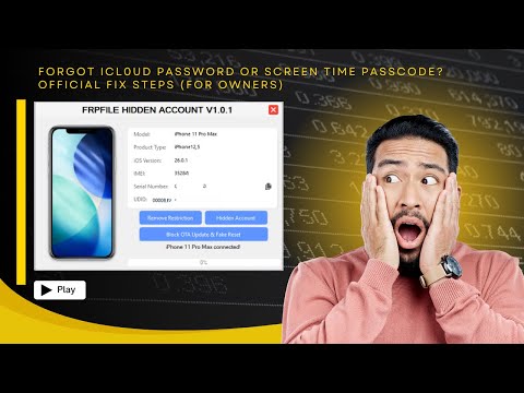Forgot iCl𝘰ud Passw𝘰rd or Screen Time Passc𝘰de? Official Fix Steps (For Owners)