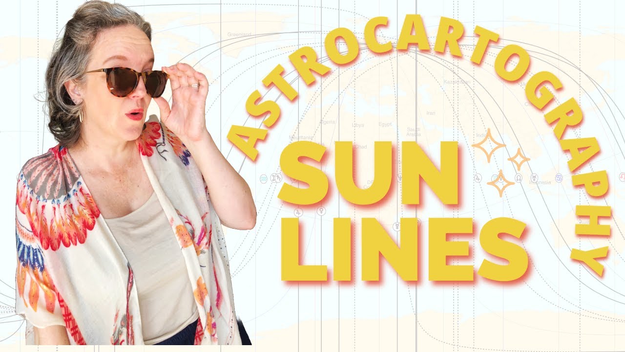 Astrocartography Sun Line Guide: Using Location Astrology to Boost ...