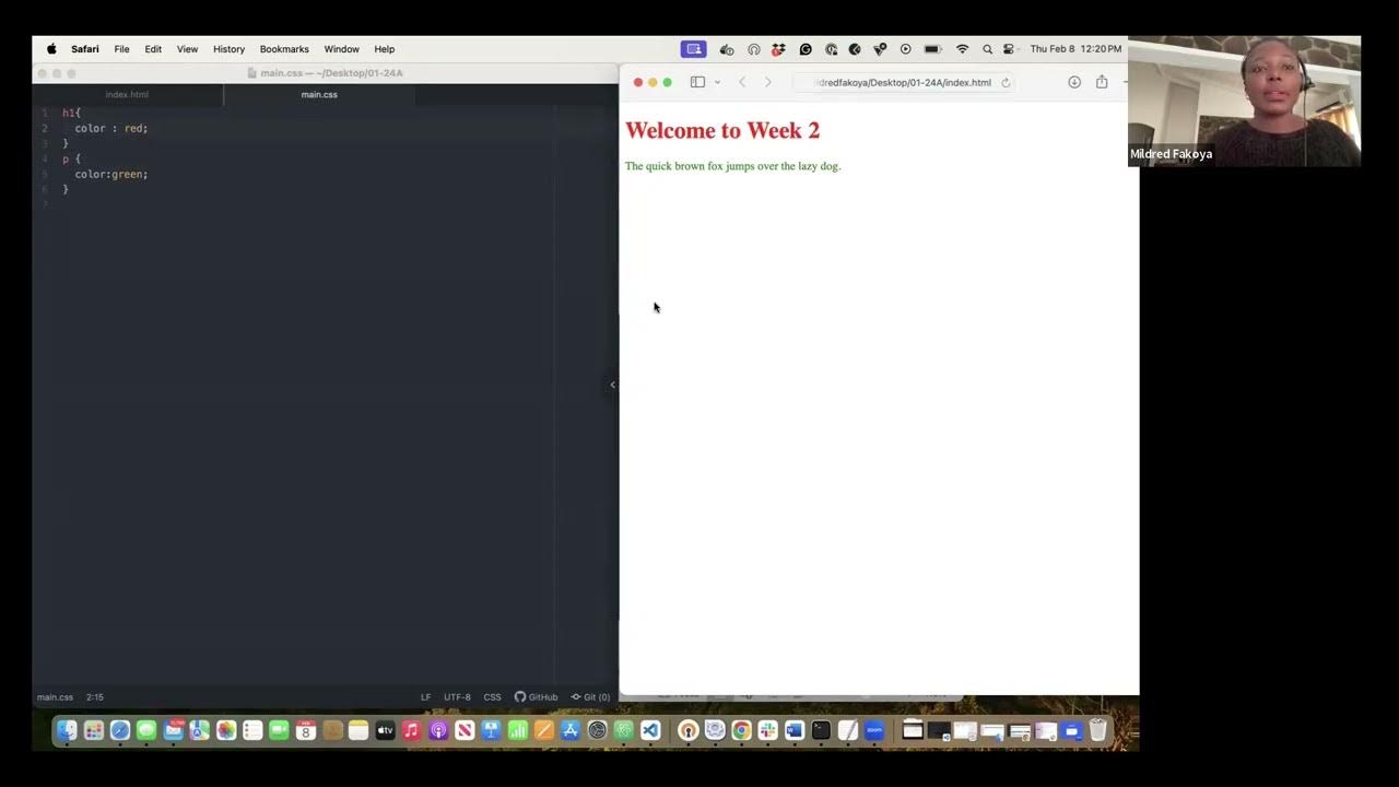 Week 2 Live Class - YouTube