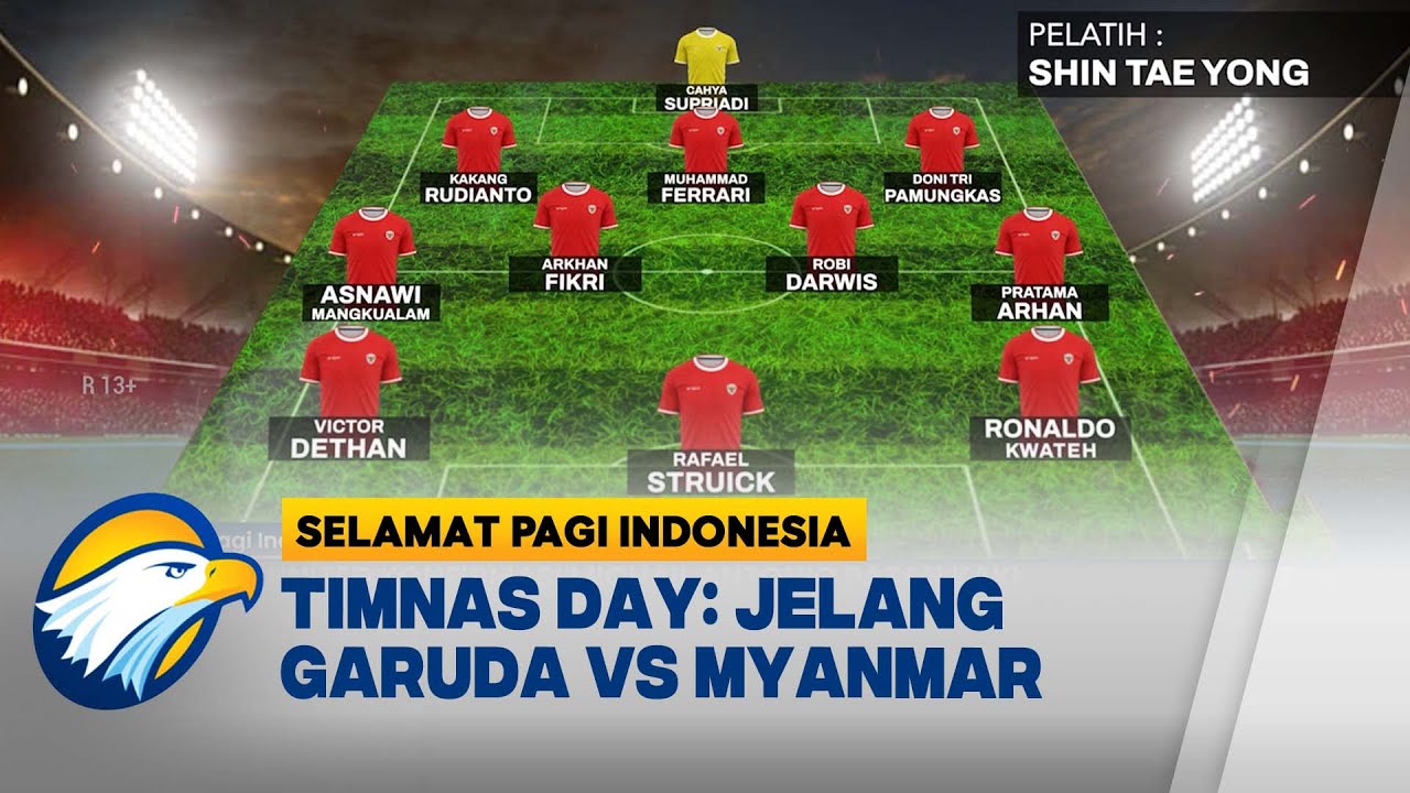 Timnas Day: Jelang Garuda VS Myanmar - [Selamat Pagi Indonesia] - YouTube