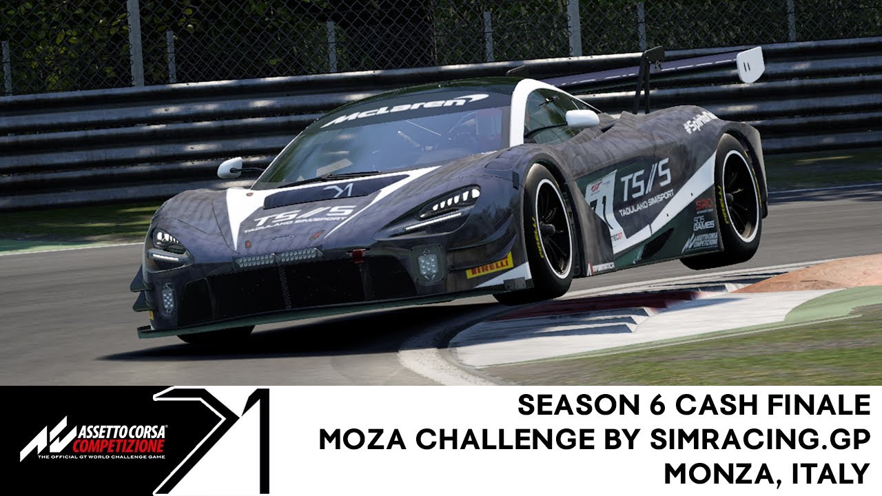 [LIVE] Season 6 Cash Finale Moza Challenge by Simracing.GP - Monza ...