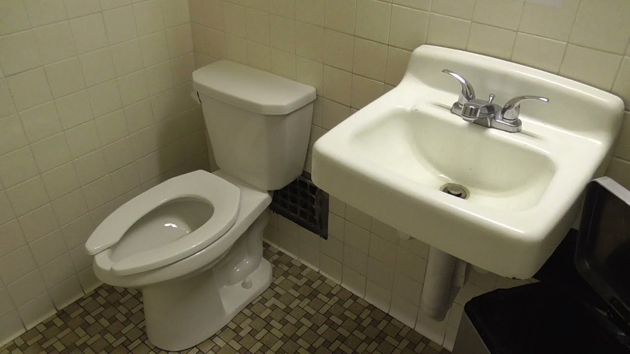 Gas Station Bathroom 8740