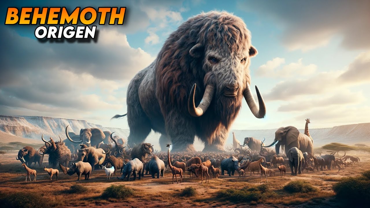 El BEHEMOTH: LA PRIMERA BESTIA COLOSAL CREADA POR DIOS - YouTube