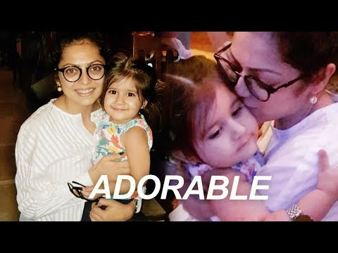 Drashti Dhami BONDS with Karanvir Bohra & Teejay's Twin Daughters | CUTE