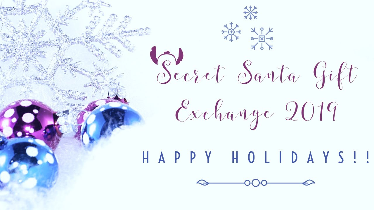 Disney Secret Santa - YouTube