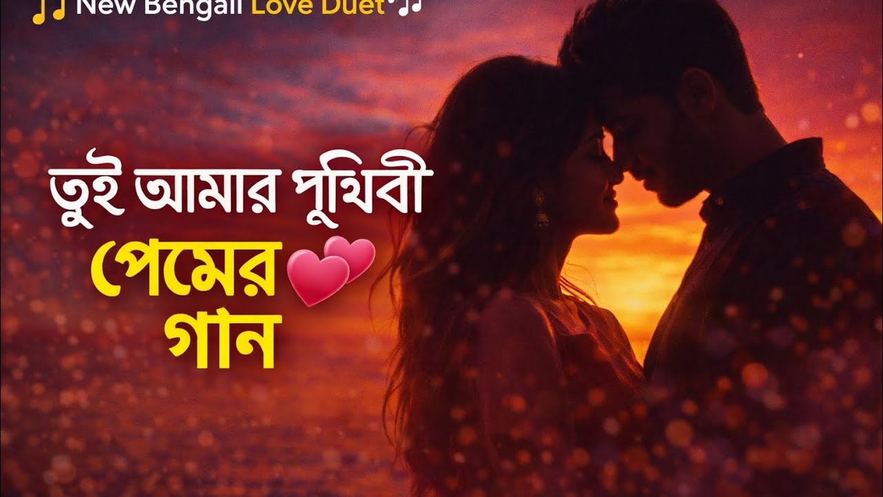 তুই আমার পৃথিবী ️ | New Bengali Love Duet Song 2025 | Romantic Bengali ...