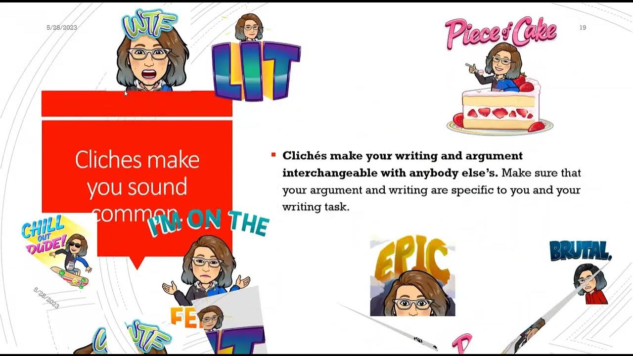 How To Avoid Cliches - YouTube