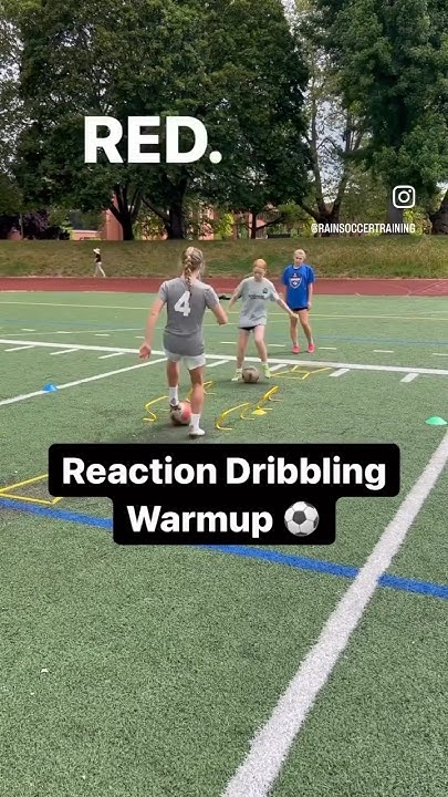 REACTION DRIBBLING WARMUP WITH AGILITY - YouTube