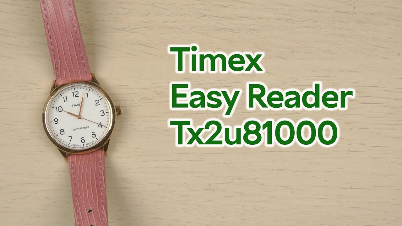 Розпаковка Timex Easy Reader Tx2u81000 - YouTube