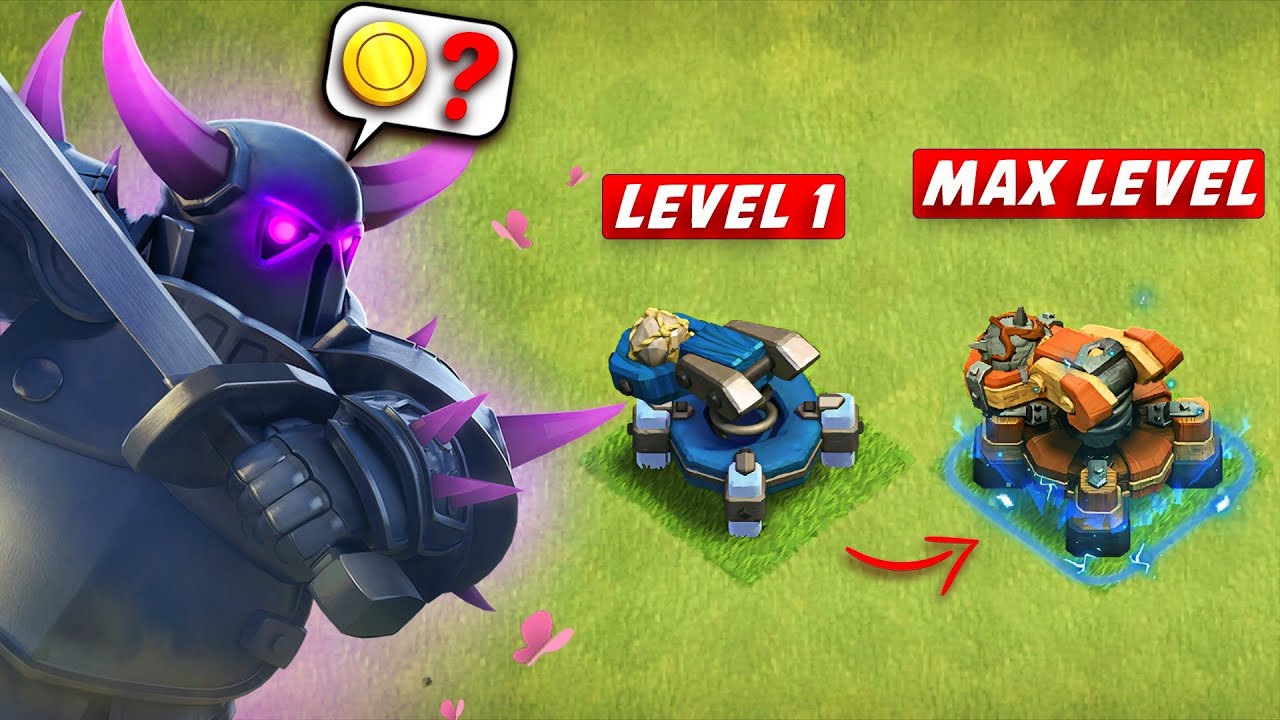 Scattershot: Levels 1 to Max | Clash of Clans - YouTube