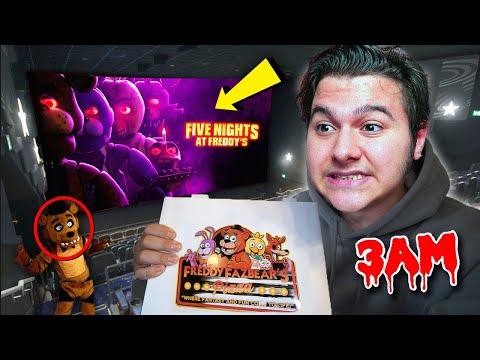 GECE 3'te FNAF FİLMİ İZLEMEYİN !! *EVİME GELDİLER* (GERÇEK HAYATTA FNAF)