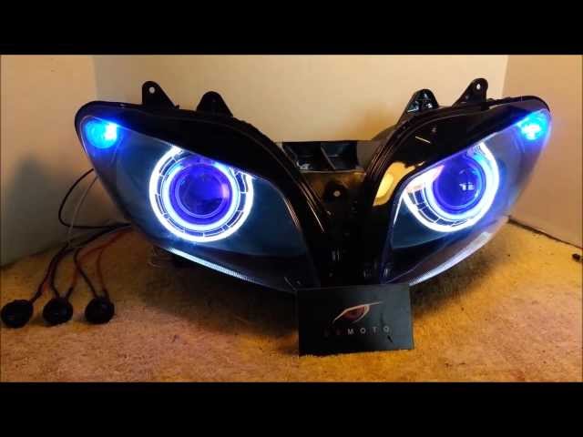 Custom Yamaha R1 Headlights