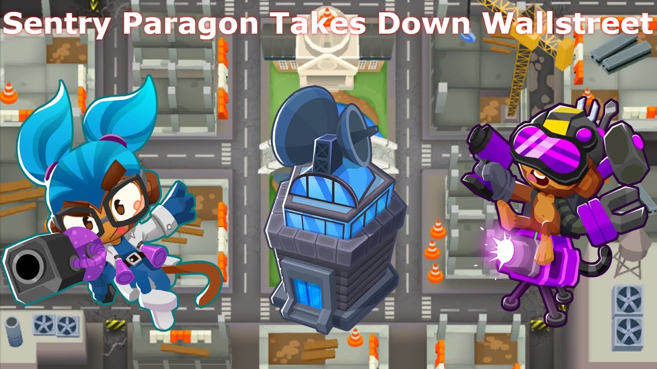 Bloons TD6- Sentry Paragon Meta Has Arrived To Black Border High ...