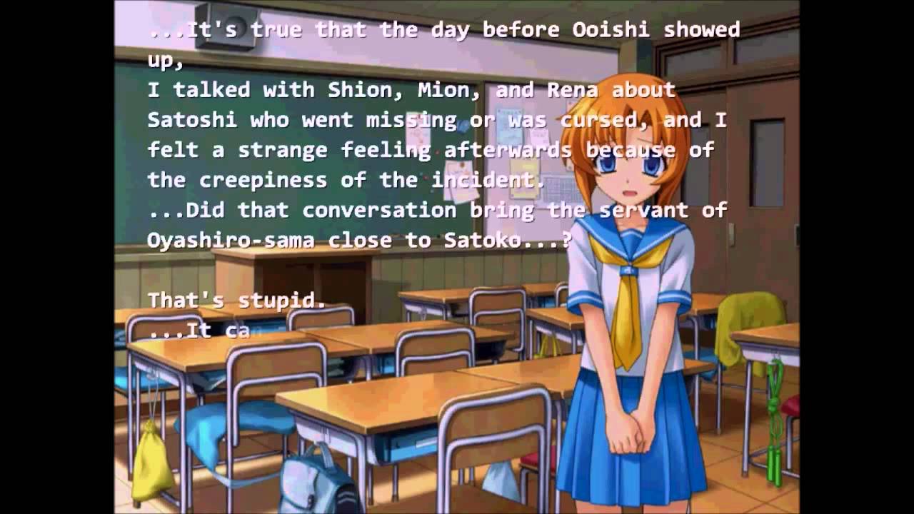 Let's Play Higurashi When They Cry! [BLIND] Part 96: Oyashiro-sama's ...