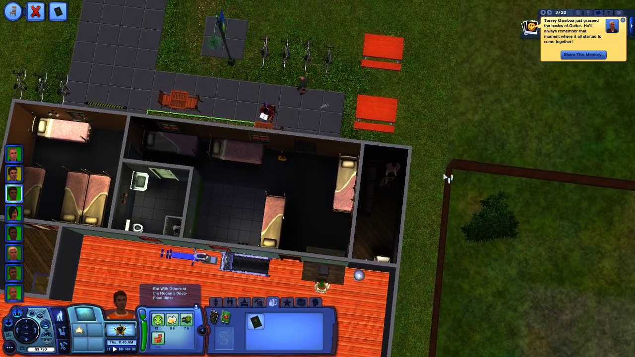 SIMS 3 - Ep #11 - Learning Skills - YouTube