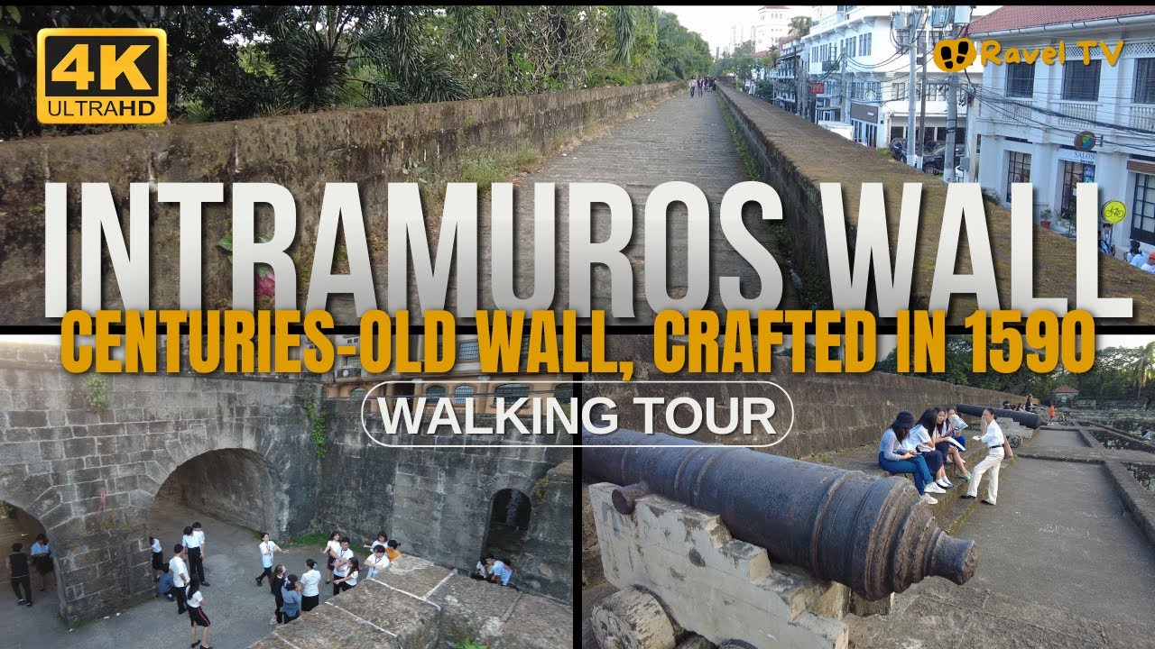 Intramuros Wall | The Centuries-Old Wall, Crafted in 1590 | Manila ...