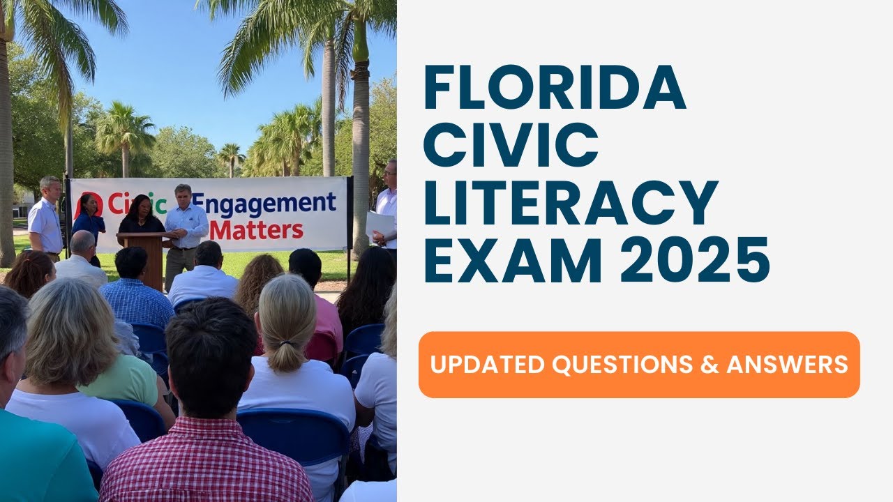 Florida Civic Literacy Exam (FCLE) Practice Test 2025 | Updated ...