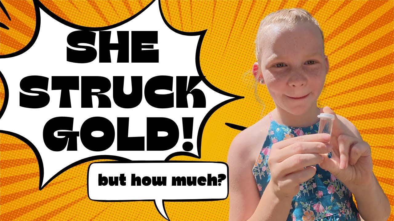 Unbelievable!!! My sister found gold at Reed Gold Mine! - YouTube
