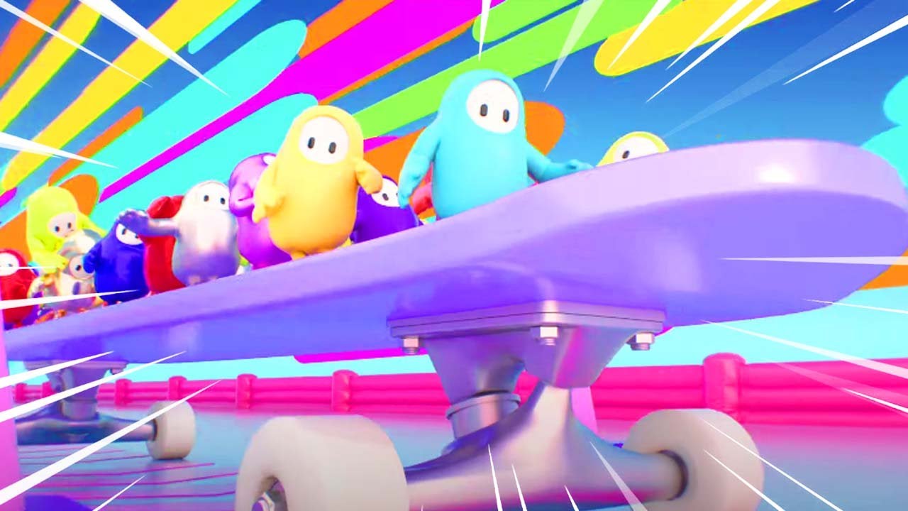 Playing UNRELEASED GAME MODES in Fall Guys... - YouTube