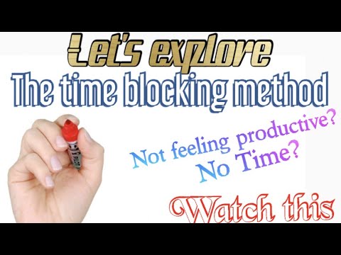 The time blocking method// Elon Musk motivation - YouTube
