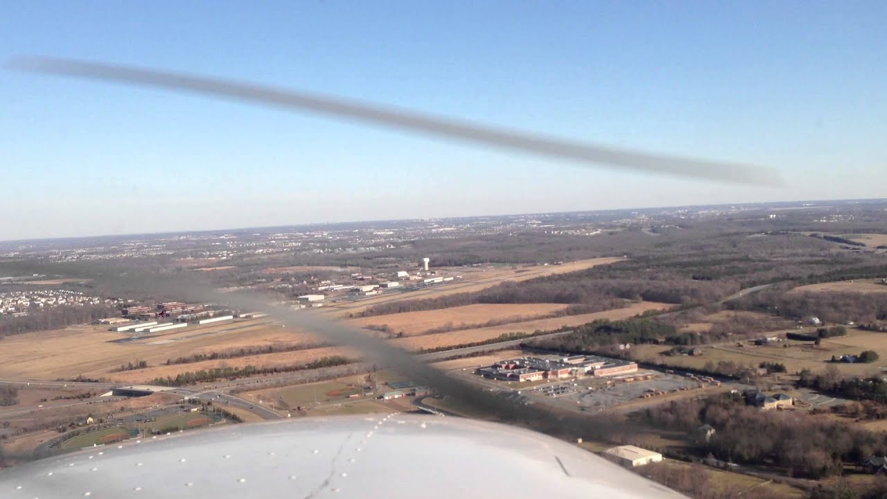 Approach on the 45 to KJYO - YouTube