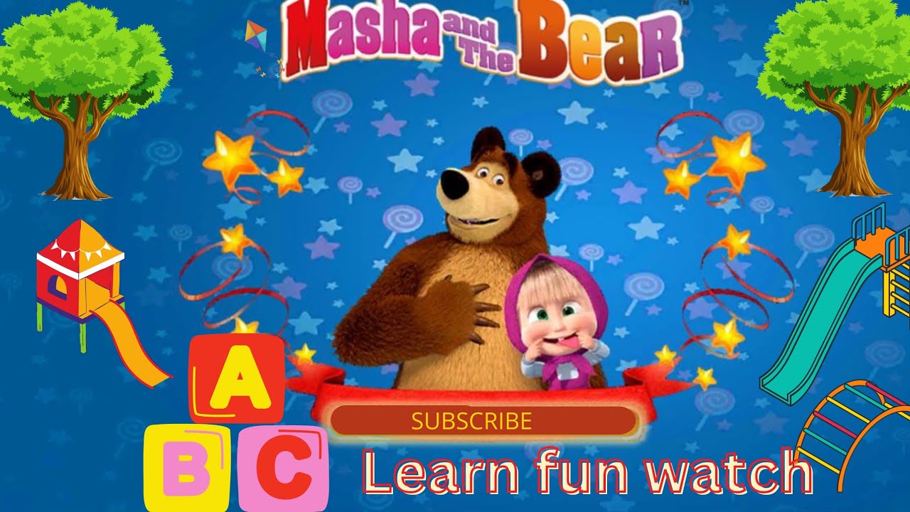 Funny ABC Learning with | Masha and Bear - YouTube