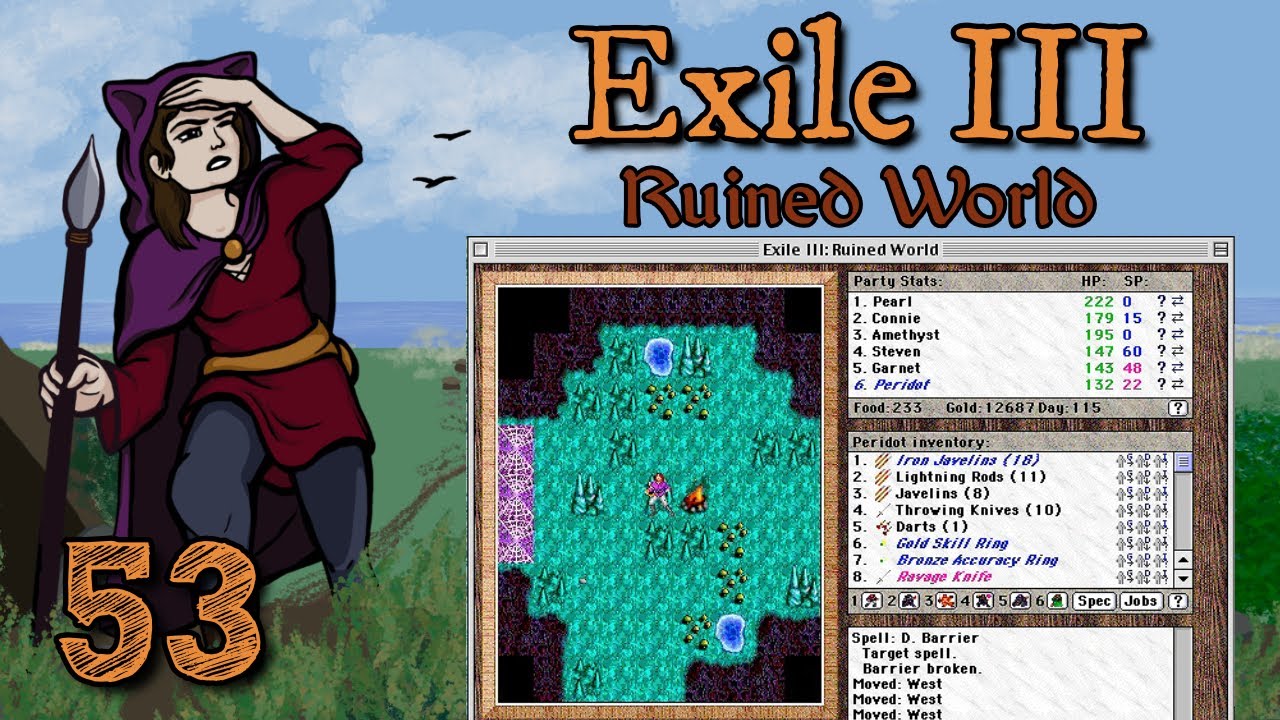 Let's Play Exile III: Ruined World | 53 - Vahnatai Ruins - YouTube