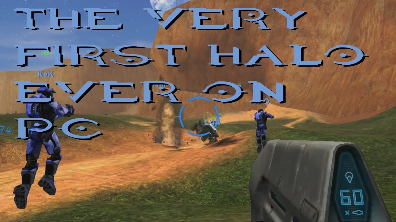 The Very First Halo Ever on PC - YouTube